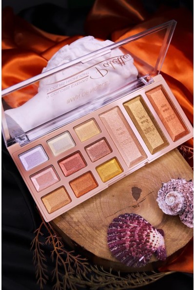 Mujgan Sedefli Far & Highlighter 12'li Far Paleti 01 Mujgan Mujgan Sedefli Far & Highlighter 12'li Far Paleti 01 Mujgan