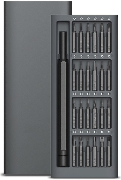 Erbilden Schnauer 24 Parça Çelik Profesyonel Tornavida Seti
