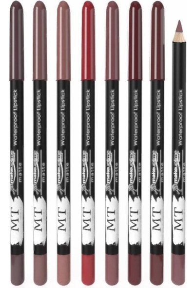 mt 8'li Dudak Kalemi Seti