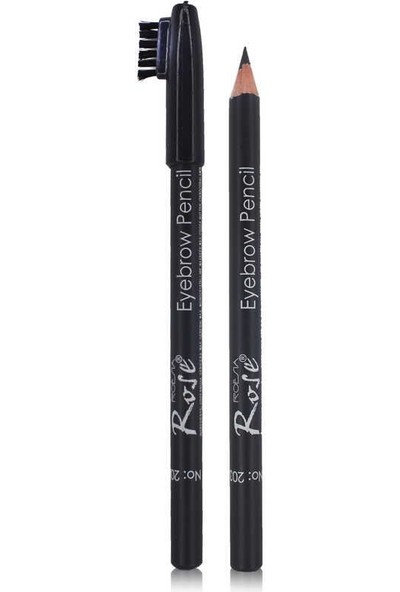 Mujgan Rose Küllü Siyah Fırçalı Kaş Kalemi Mujgan Rose Küllü Siyah Fırçalı Kaş Kalemi