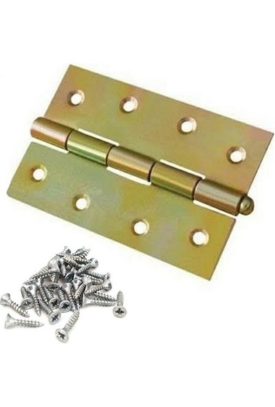 Pars Yaprak Menteşe 4 No (En:6 cm Boy:10 Cm) 2 Adet