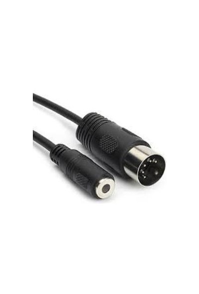YKA 5 Pin Din-3.5 mm Stereo Dişi Çevirici Kablo YKA 5 Pin Din-3.5 mm Stereo Dişi Çevirici Kablo