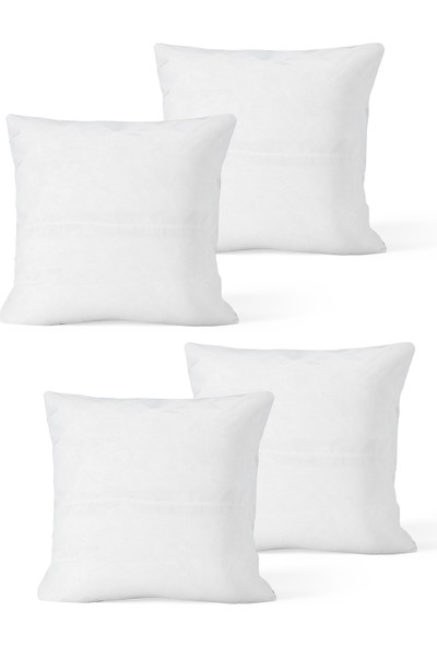Valena Home 4'lü Kırlent Kılıfı Iç Yastığı 50X50 cm 400 Gr. Valena Home 4'lü Kırlent Kılıfı Iç Yastığı 50X50 cm 400 Gr.