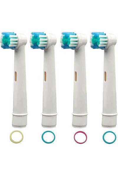 Lovyco Oral-B Için Yedek Diş Fırçası Kafaları, Oral B Braun Elektrikli Diş Fırçası Ve Şarjlı Diş Fırçası 4 Adet Başlık
