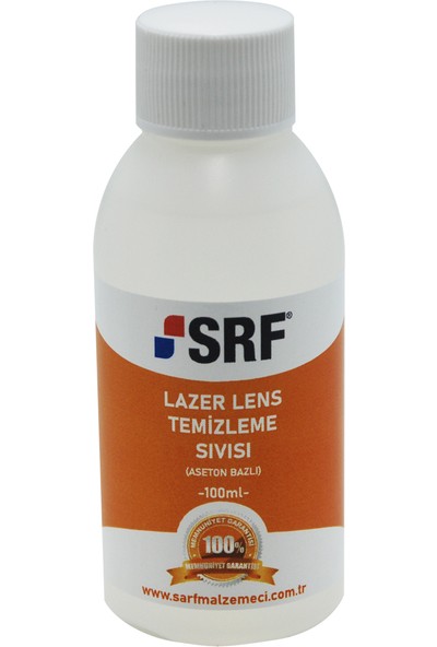 SRF Lazer Lens Temizleme Sıvısı 100ML - Aseton Bazlı