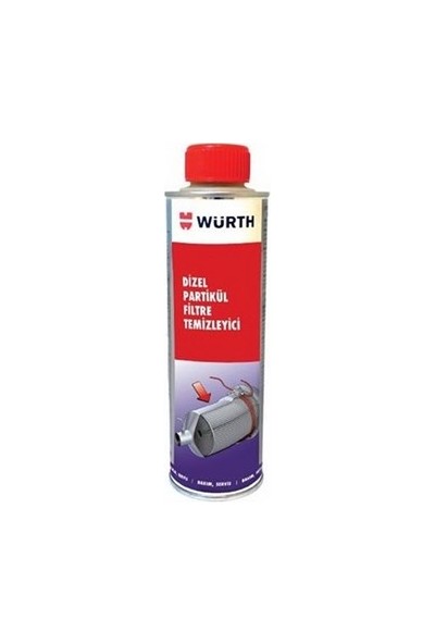 Würth Dizel Partikül Filtre Temizleyici 300 Ml. Würth Dizel Partikül Filtre Temizleyici 300 Ml.