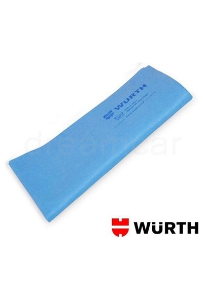 Würth 38X60 cm Sentetik Güderi Bez Mavi 130 Gr. Würth 38X60 cm Sentetik Güderi Bez Mavi 130 Gr.
