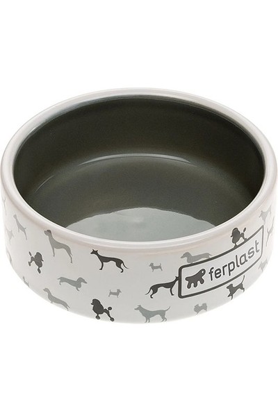Ferplast Juno Seramik Mama ve Su Kabı 16.3x6.1 cm 0.7 Lt Medıum