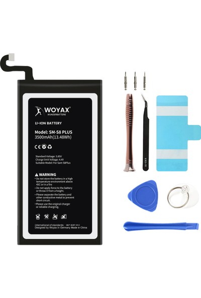 Woyax Samsung Galaxy S8 Plus Batarya 3500MAH Woyax Samsung Galaxy S8 Plus Batarya 3500MAH