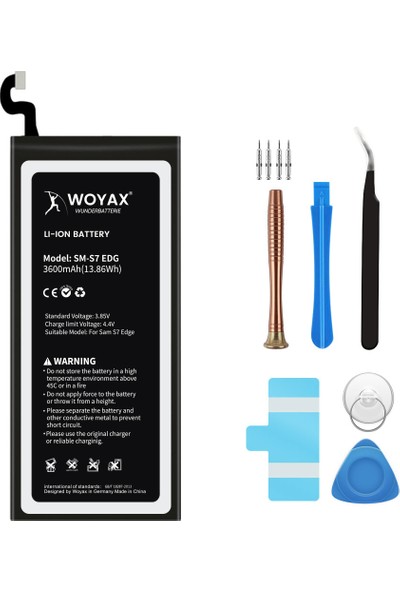 Woyax Samsung Galaxy S7 Edge Batarya 3600MAH Woyax Samsung Galaxy S7 Edge Batarya 3600MAH