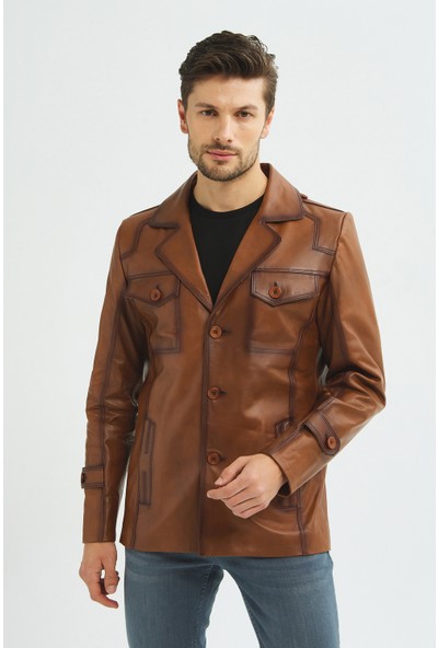İkbal Christian Kahverengi Hakiki Deri Mont Erkek İkbal Christian Kahverengi Hakiki Deri Mont Erkek