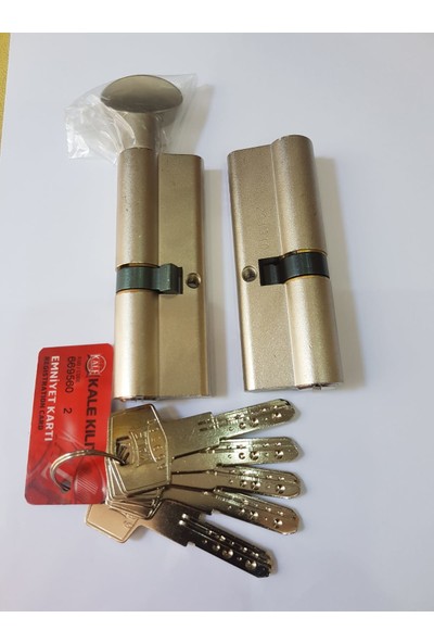 Kale Kilit 164BNE 90 mm Ikiz Barel