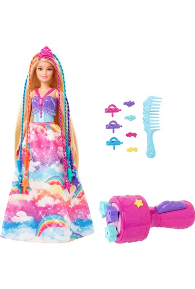Barbie Dreamtopia Örgü Saçlı Prenses Bebeği (29 Cm, Sarışın) Barbie Dreamtopia Örgü Saçlı Prenses Bebeği (29 Cm, Sarışın)