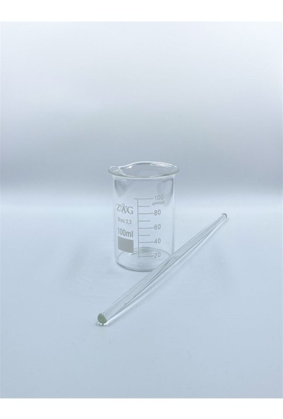 Therapium Naturalis Cam Beher ve Cam Baget Çubuk Therapium Naturalis Cam Beher ve Cam Baget Çubuk