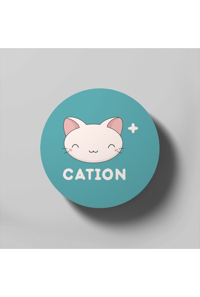 Fizello Kedi Tasarımlı Bardak Altlığı