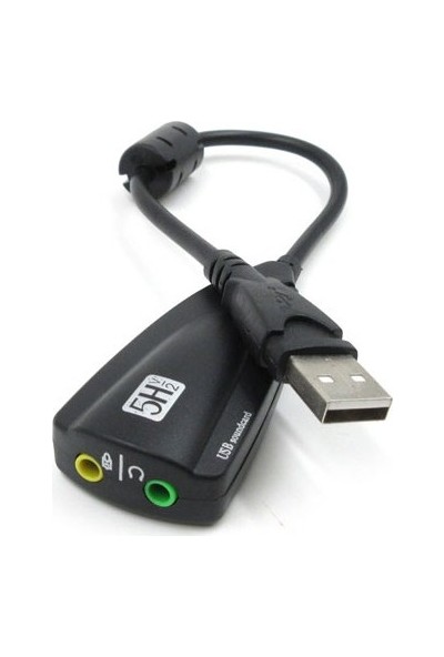Brs Usb2.0 Sanal 7.1 Kanal 3D Ses Kartı 5hv2 Brs Usb2.0 Sanal 7.1 Kanal 3D Ses Kartı 5hv2