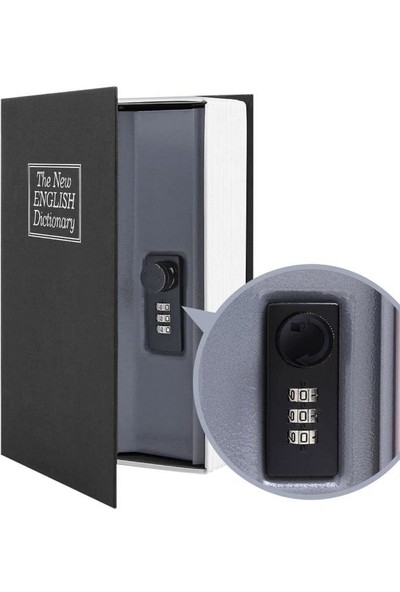 Mujgan Kitap Görünümlü Gizli Kasa Siyah Mujgan Mujgan Kitap Görünümlü Gizli Kasa Siyah Mujgan