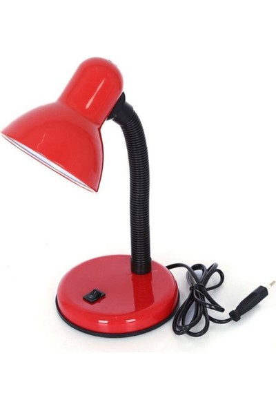 Hamaha Hambag Masa Lambası - 34 cm Spiralli Masa Lambası Eğilen Lamba Kırmızı Hamaha Hambag Masa Lambası - 34 cm Spiralli Masa Lambası Eğilen Lamba Kırmızı