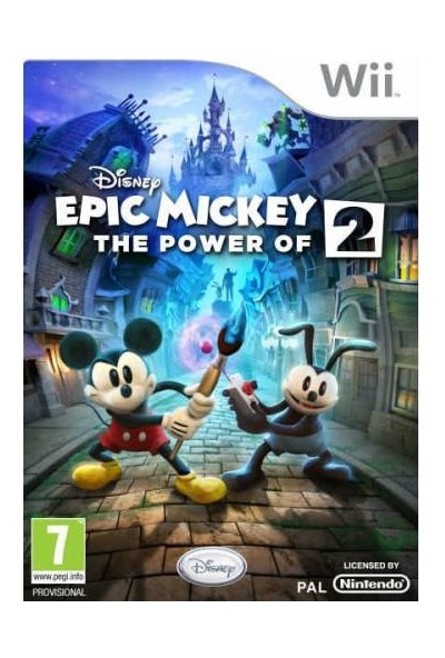 Disney Epic Mickey 2 Çifte Güç Nintendo Wii Orijinal Oyun