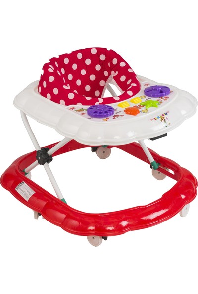 Chubby Baby Kademeli 6 Tekerli Örümcek Yürüteç