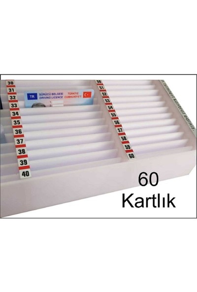 Maben D-06 Maben Ziyaretçi Kart Kutusu 60'lı