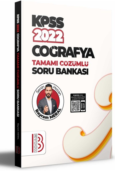 Benim Hocam Yayınları KPSS 2022 Coğrafya Tamamı Çözümlü Soru Bankası