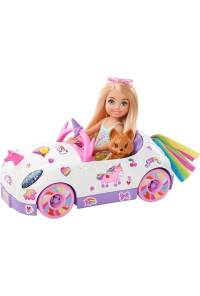 Barbie Chelsea Bebek ve Arabası GXT41 Barbie Chelsea Bebek ve Arabası GXT41