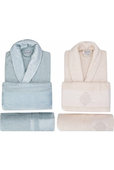 Karaca Home Vivien Flos 6 Parça Mint - Bej Aile Banyo Seti Karaca Home Vivien Flos 6 Parça Mint - Bej Aile Banyo Seti