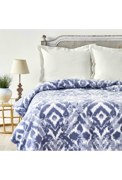 Karaca Home Arwen Indigo Çift Kişilik Battaniye Karaca Home Arwen Indigo Çift Kişilik Battaniye