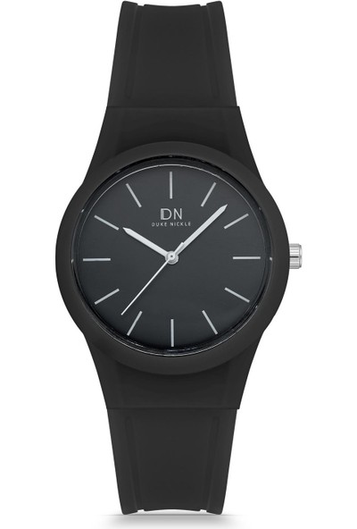 Duke Nickle DUE1015 Unisex Kol Saati Silikon Siyah