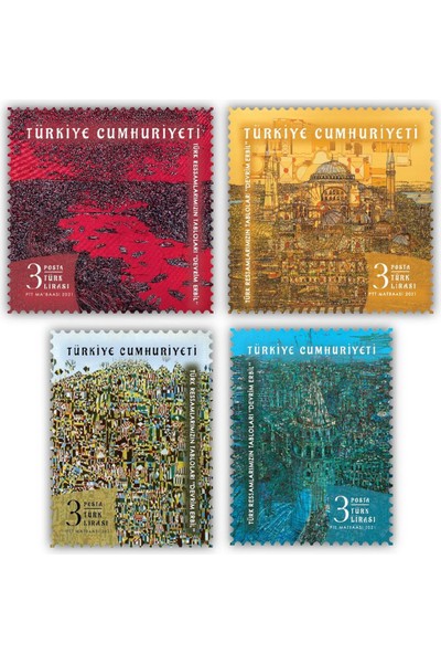 Benim Koleksiyonum Devrim Erbil - Türk Ressamlarımızın Tabloları (Anma Pulu) Benim Koleksiyonum Devrim Erbil - Türk Ressamlarımızın Tabloları (Anma Pulu)