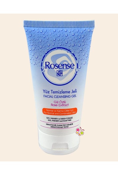 Rosense Yüz Temizleme Jeli 100 ml Rosense Yüz Temizleme Jeli 100 ml