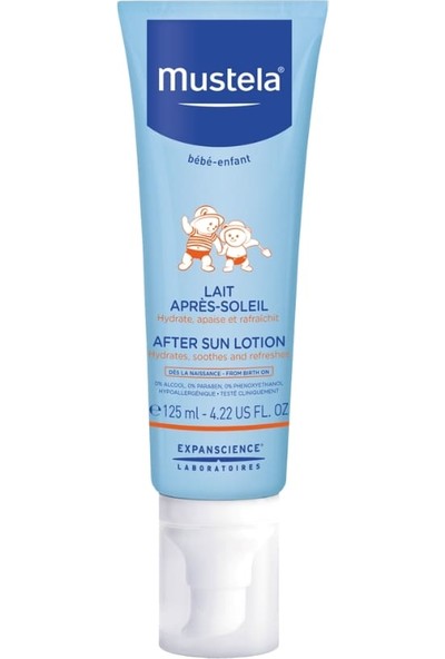Mustela Bebek ve Çocuklar İçin Nemlendirici ve Besleyici Güneş Sonrası Spray 125 ml