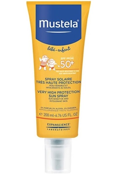 Mustela Very High Protection Güneş Kremi Spf 50+ 200 Ml Mustela Very High Protection Güneş Kremi Spf 50+ 200 Ml