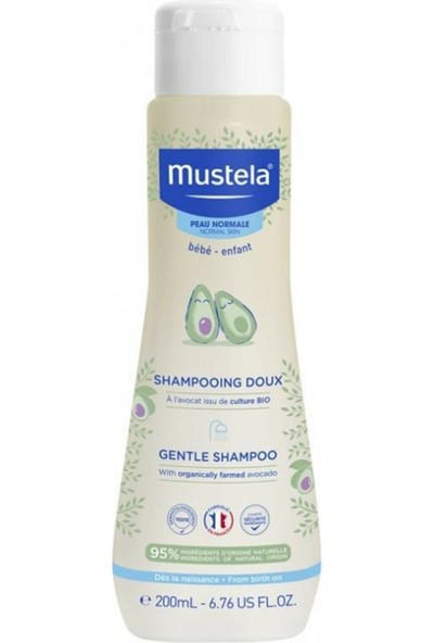 Mustela Gentle Baby Shampoo 200 Ml - Bebeklere & Çocuklara Özel Saç Şampuanı Mustela Gentle Baby Shampoo 200 Ml - Bebeklere & Çocuklara Özel Saç Şampuanı