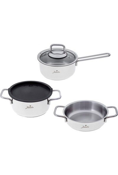 Jumbo Lyon 4 Parça Midi Tencere Seti Jumbo Lyon 4 Parça Midi Tencere Seti