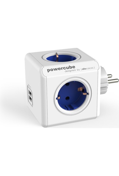 Power Cube 4'lü Priz + 2 USB Port Priz Çoklayıcı (Yurt Dışından) Power Cube 4'lü Priz + 2 USB Port Priz Çoklayıcı (Yurt Dışından)