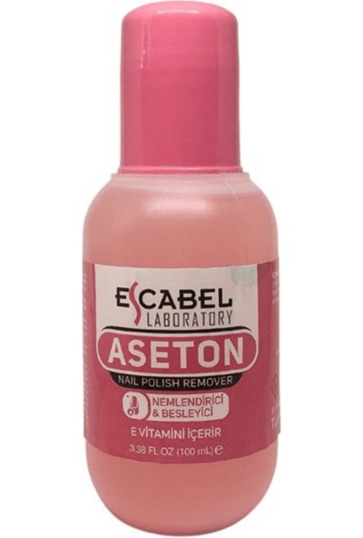 Escabel Aseton 200 ml Çilek+ E Vitamin