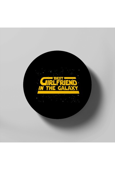 Fizello Best Girlfriend In The Galaxy Bardak Altlığı