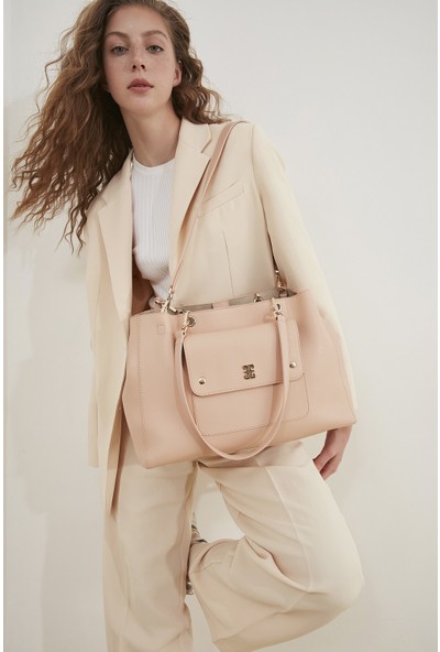 Pierre Cardin Kadın Çanta Somon 05PO21Y1465-MPO Sm