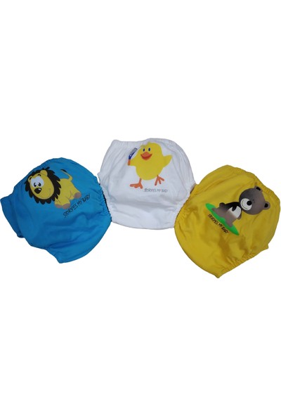 Poopes 3 Lü Erkek Çocuk Alıştırma Külodu Poopes 3 Lü Erkek Çocuk Alıştırma Külodu