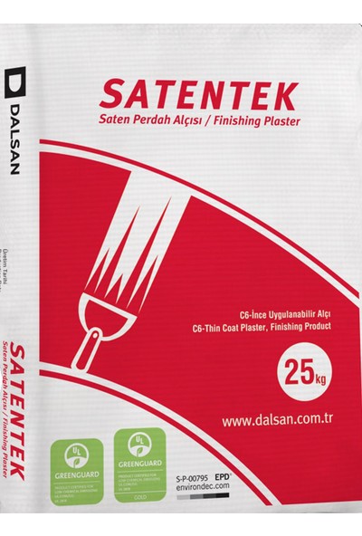Dalsan Lafarge Dalsan Satentek Saten Alçısı (1. Kalite) 2 Kg. Dalsan Lafarge Dalsan Satentek Saten Alçısı (1. Kalite) 2 Kg.
