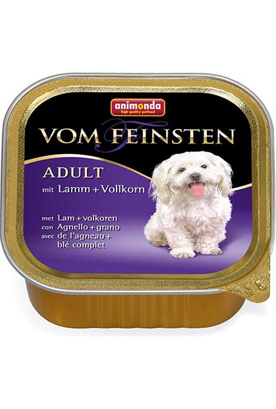 Animonda Vom Feinsten Kuzu Tahıllı Köpek Konservesi 6X150 gr