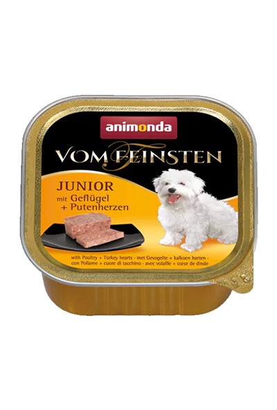 Animonda Kümes Hayvan & Hindi Yürek Yavru Köpek Konserve 6X150 gr Animonda Kümes Hayvan & Hindi Yürek Yavru Köpek Konserve 6X150 gr