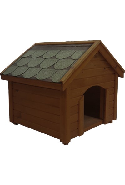 Leo's Leos Koyu Kahverengi Ahşap Köpek Kulübesi Small Leo's Leos Koyu Kahverengi Ahşap Köpek Kulübesi Small