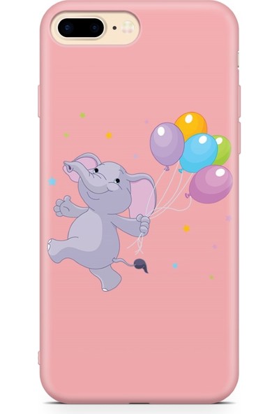 Onadair Apple iPhone 8 Plus Balonlu Fil Desenli Kılıf (5)