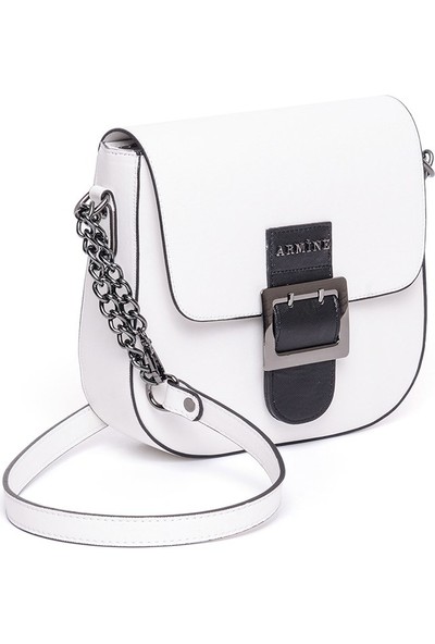 Armine Askılı Beyaz Spor Kadın Çanta