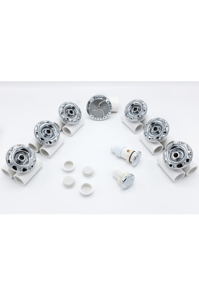 Aquacan Jakuzi Doğa 6 Lı Jet Kit Set JS0601132 Aquacan Jakuzi Doğa 6 Lı Jet Kit Set JS0601132