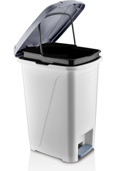 Aslife Iç Kovalı Pedallı Çöp Kovası 25 Litre