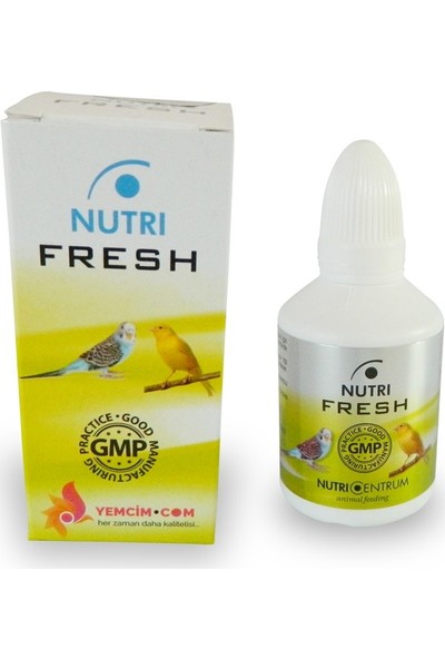 Nutri Fresh Kanarya ve Muhabbet Kuşları Için Soğuk Algınlığı Damlası 50 ml